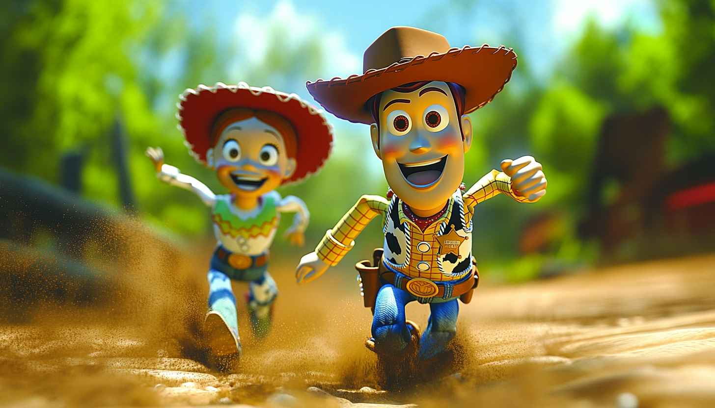 Toy Story Woody and Jessie 4K Desktop Mobile Wallpaper - Free Img