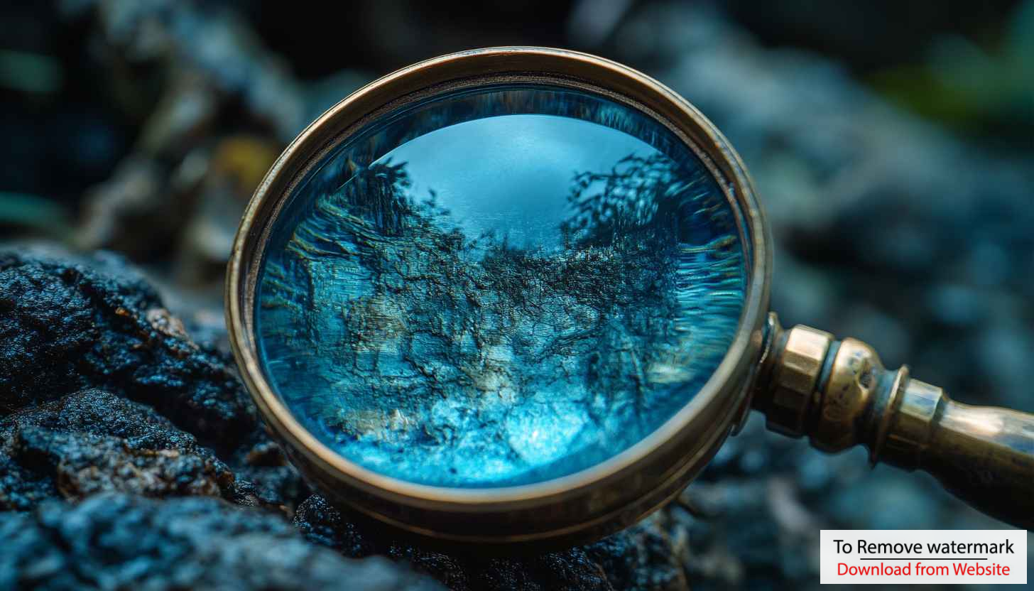Magnifying Glass Geology Detail - 4K Desktop Wallpaper Free - Free Img